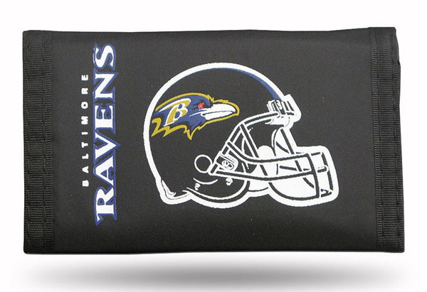 Rico NFL Baltimore Ravens Nylon Trifold Wallet – SportZZone