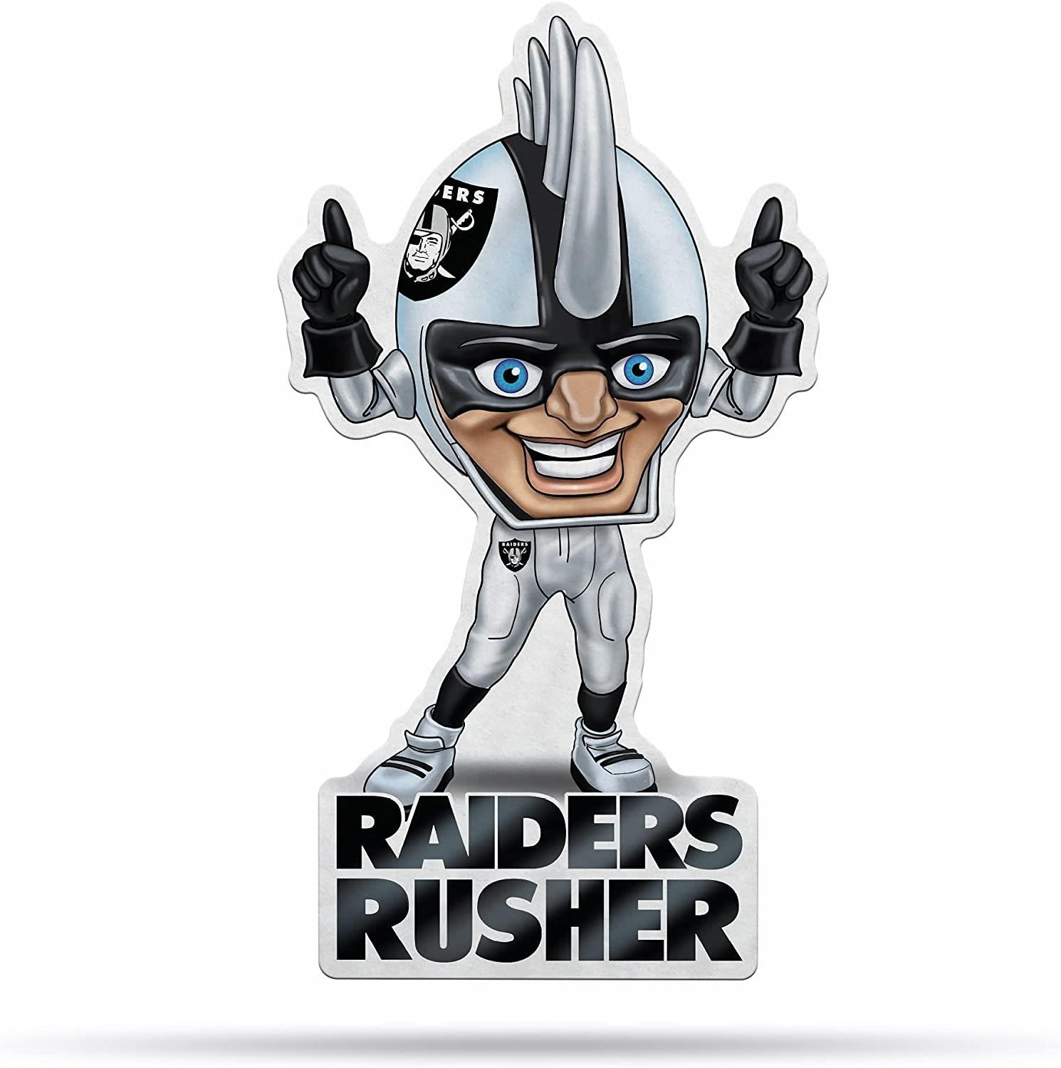 Rico NFL Las Vegas Raiders Shape Cut Mascot Logo Pennant – Sportzzone