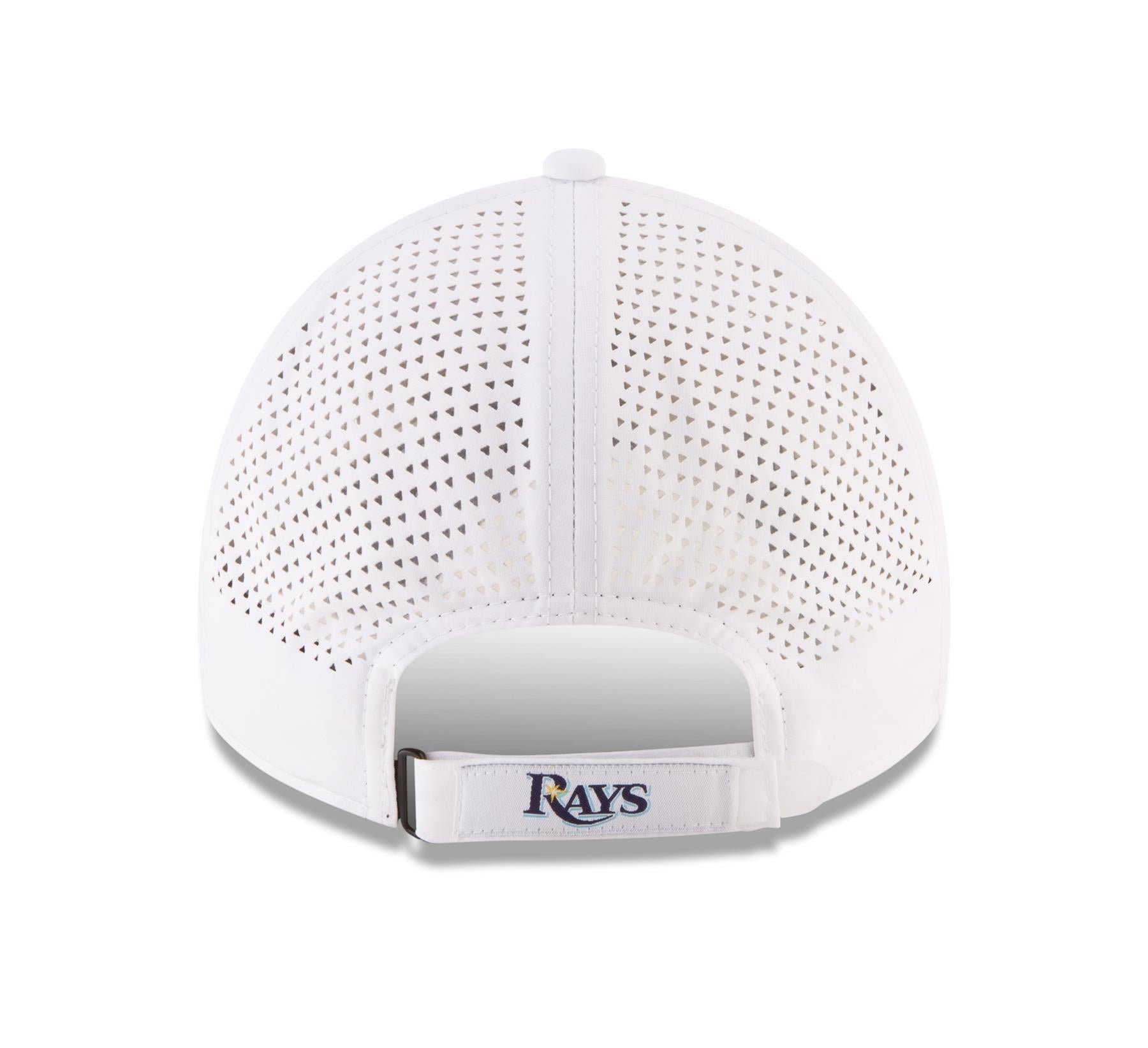 New Era MLB Men's Tamba Bay Rays Perforated Pivot 9TWENTY Adjustable H ...