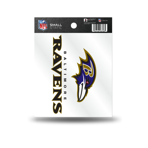 Rico NFL Baltimore Ravens Logo Static Cling Auto Decal Car Sticker Sma ...